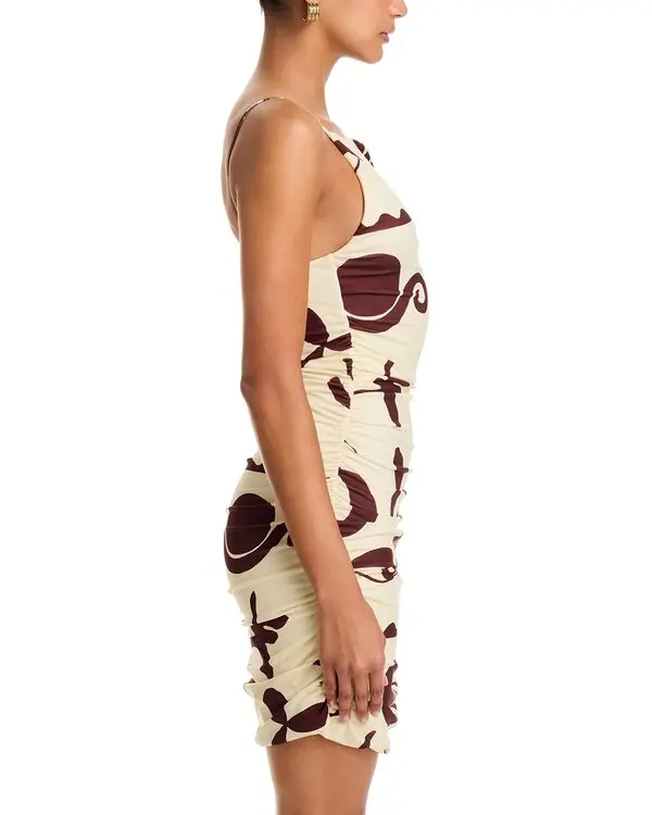 CALA DE LA CRUZ Kai Printed Dress