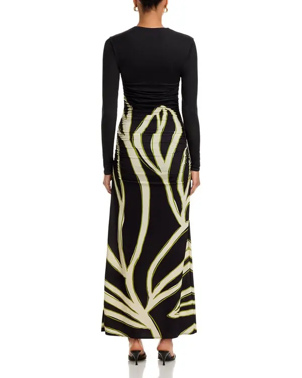 CALA DE LA CRUZ Megara Printed Dress