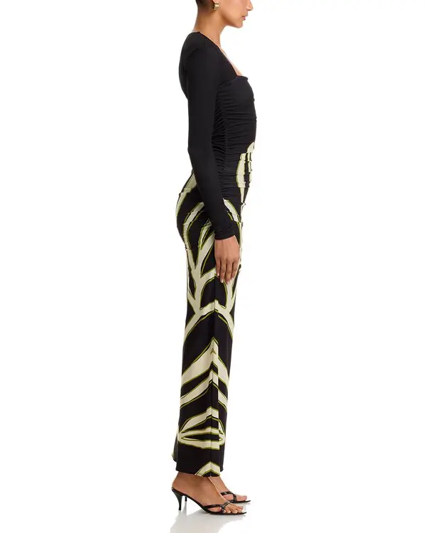 CALA DE LA CRUZ Megara Printed Dress