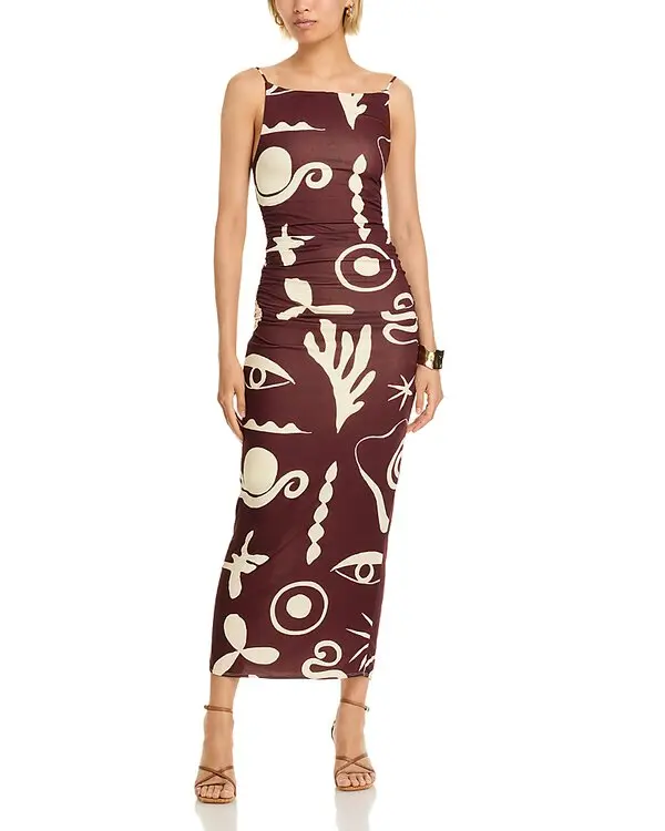 CALA DE LA CRUZ Flavia Printed Dress - Cairocafe