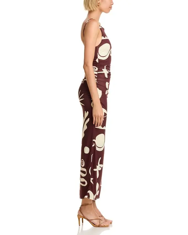 CALA DE LA CRUZ Flavia Printed Dress