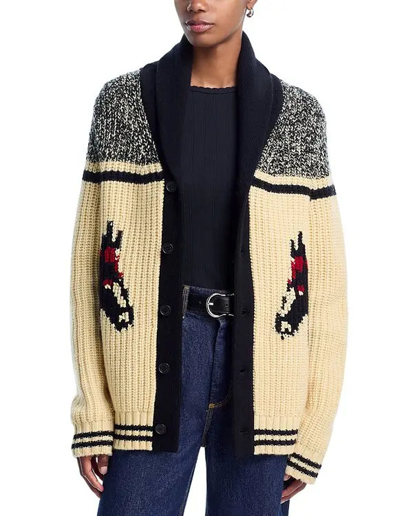 Guest In Residence Rodeo Cardigan - Butter