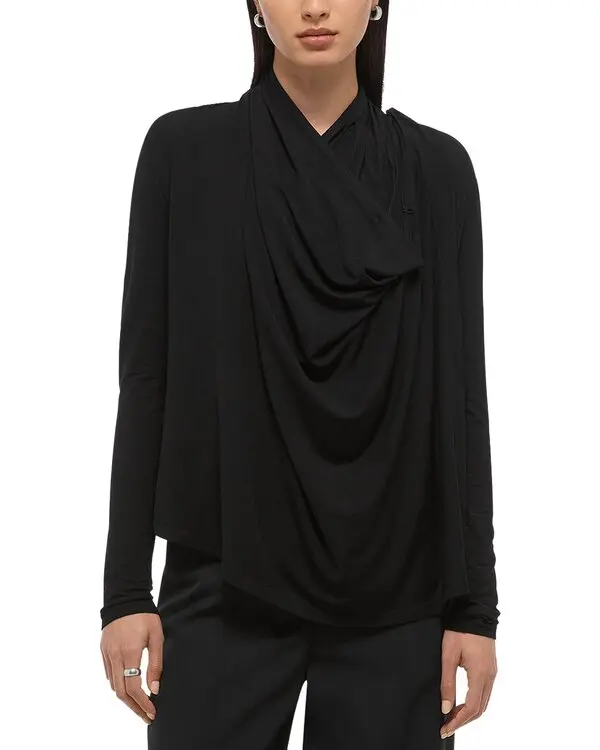 Helmut Lang Scarf Cardigan Top