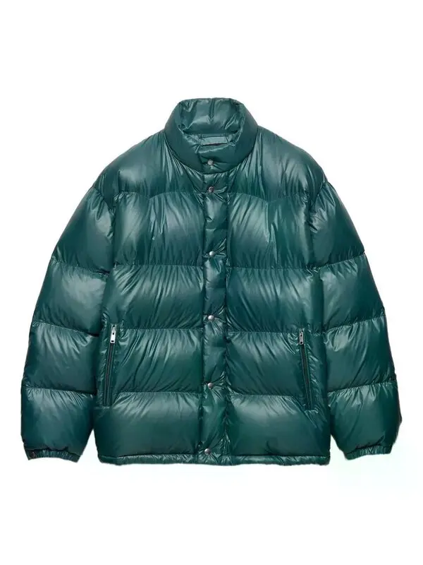 Prada Triangle-logo Padded Jacket