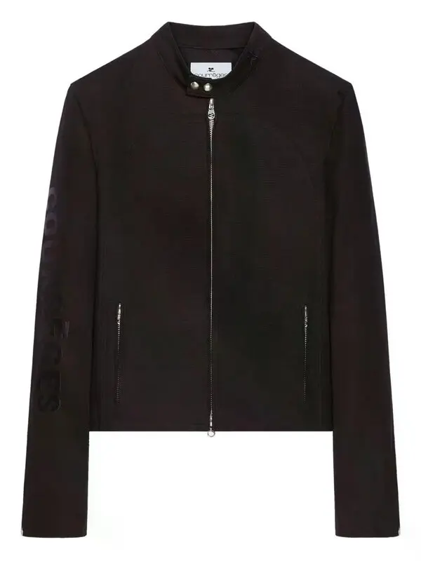 COURREGES Zip-up Bomber Jacket