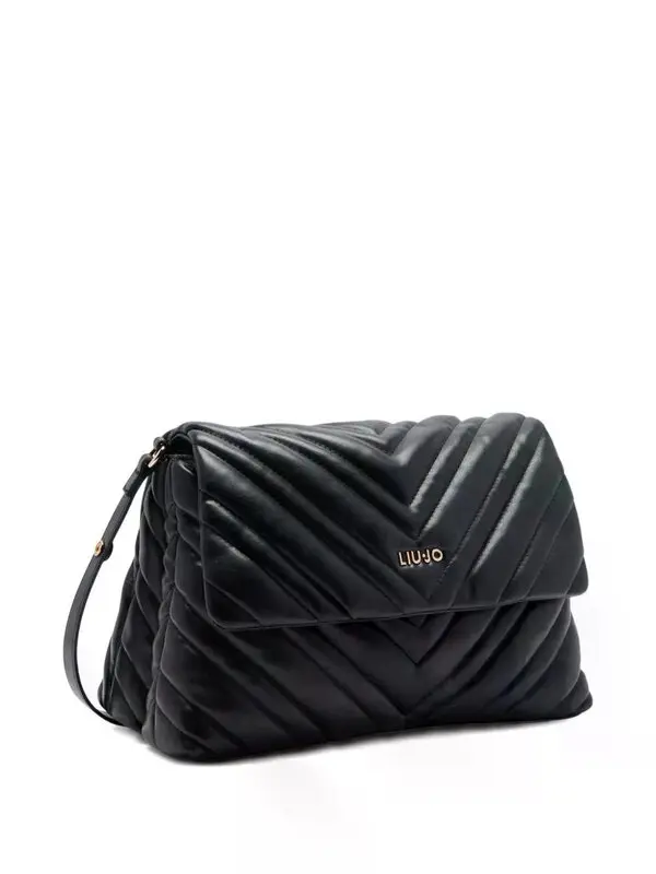 Liu Jo Quilted Shoulder Bag - Black