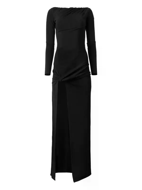 MOOS STUDIO Midnight Icon Long-sleeve Maxi Dress
