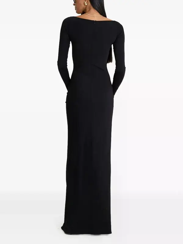 MOOS STUDIO Midnight Icon Long-sleeve Maxi Dress