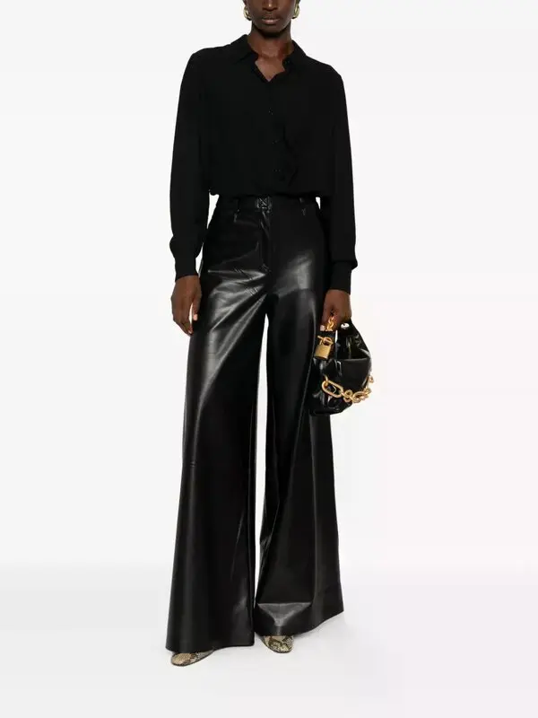 Elisabetta Franchi Twist-front Button Bodysuit