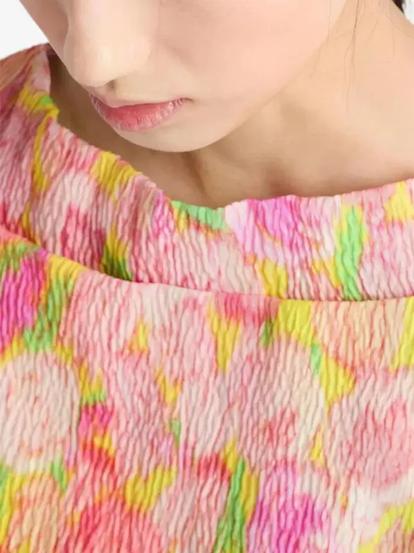 Prada Floral-print Mini Dress