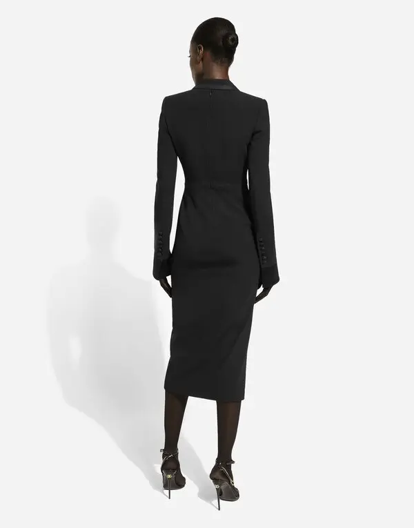 Dolce & Gabbana Woolen Coat Dress