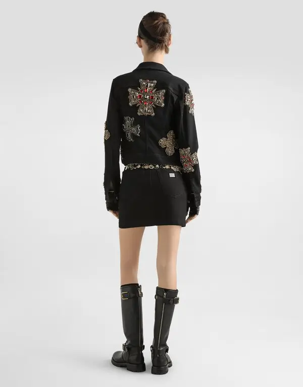 Dolce & Gabbana Denim Miniskirt - Multicolor