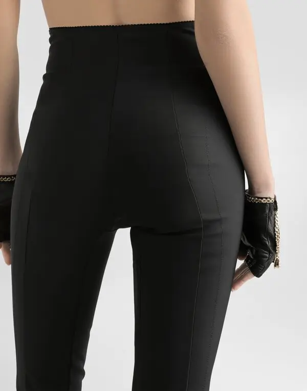 Dolce & Gabbana Stretch Satin Leggings