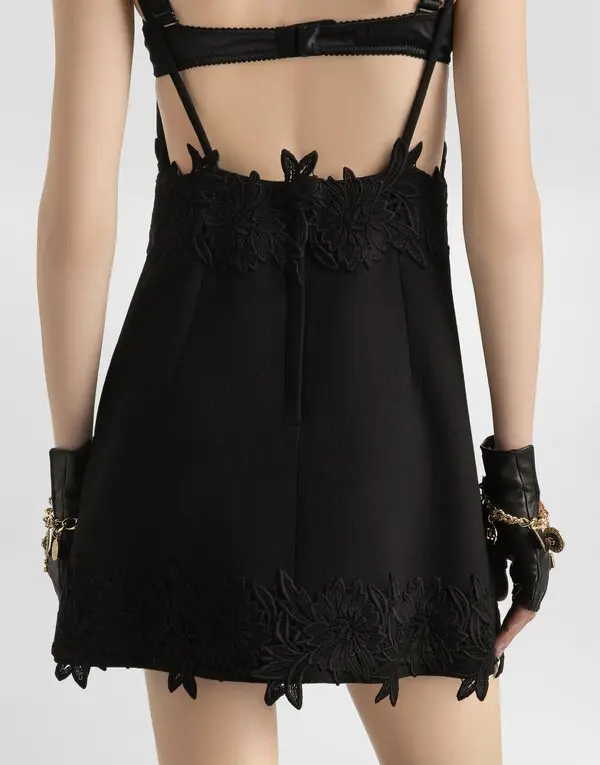 Dolce & Gabbana Stretch Wool Crêpe Dress