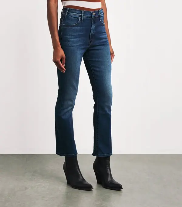 MOTHER The Hustler Ankle Jeans - Blue