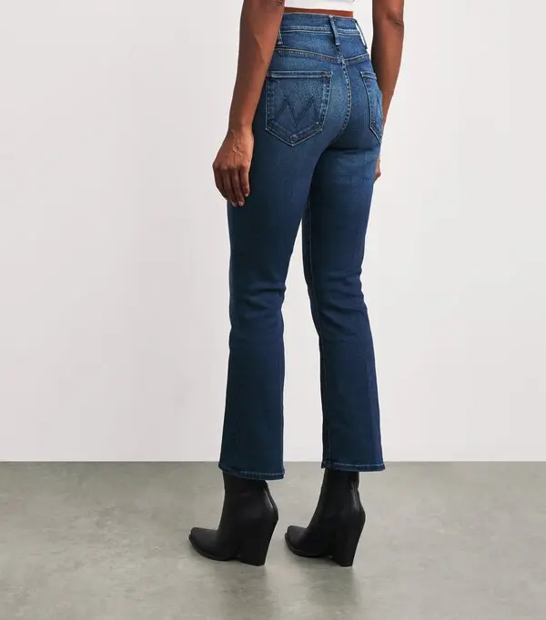 MOTHER The Hustler Ankle Jeans - Blue
