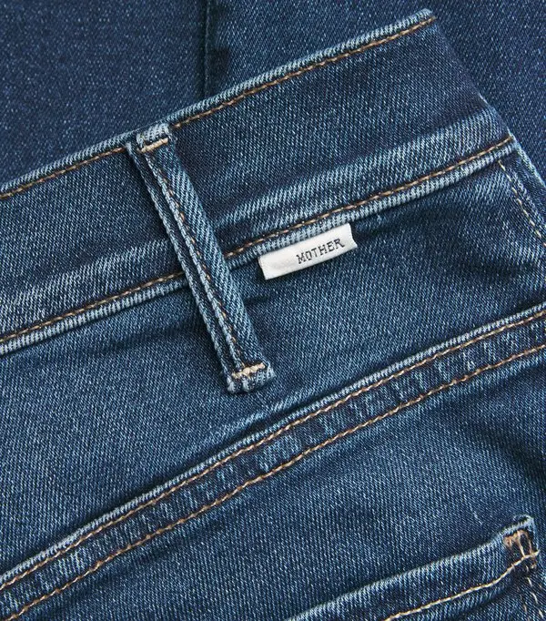 MOTHER The Hustler Ankle Jeans - Blue