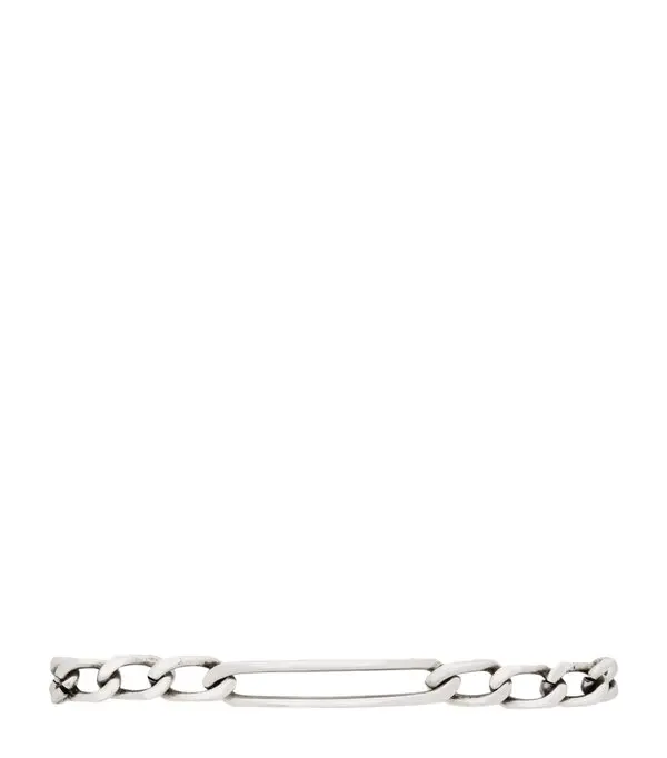 Saint Laurent Gourmette Maillon Chain Bracelet - Metallic