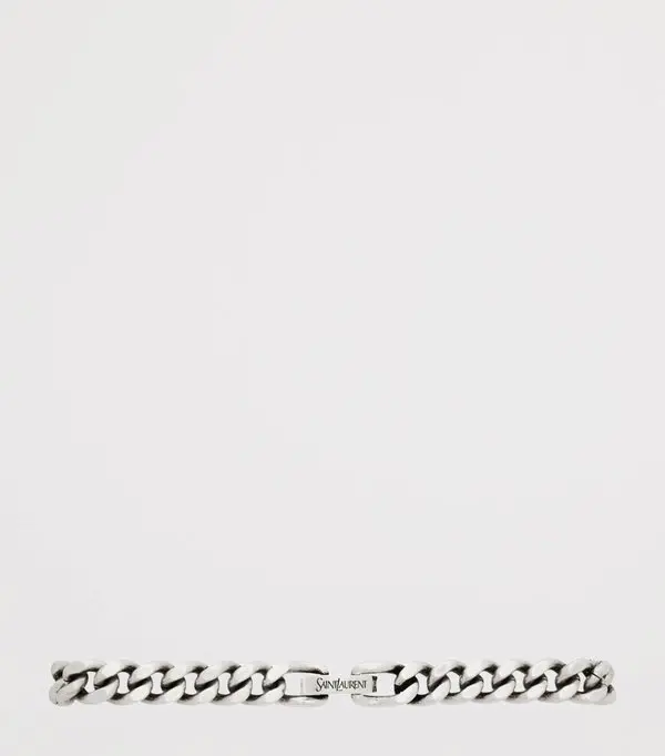 Saint Laurent Gourmette Maillon Chain Bracelet