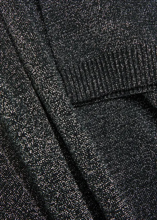 Missoni Lamé Fine-knit T-shirt - Silver