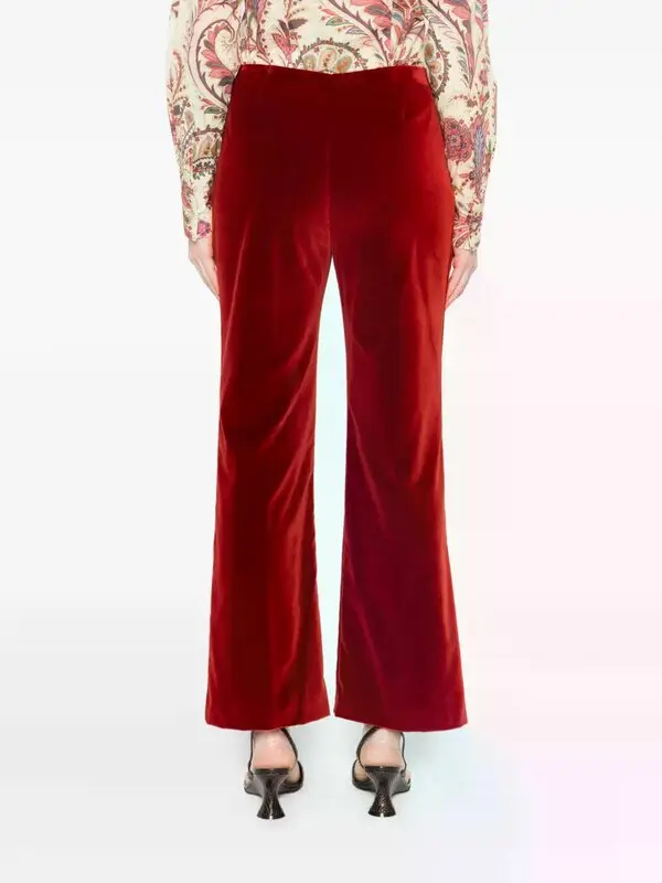 Etro Velvet Texture Trousers