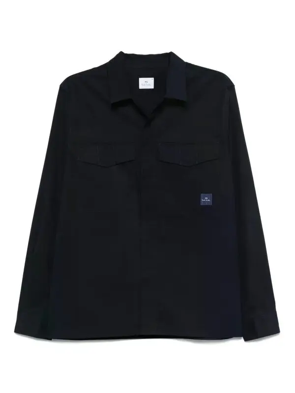 Paul Smith Cotton-nylon Double-pocket Shirt