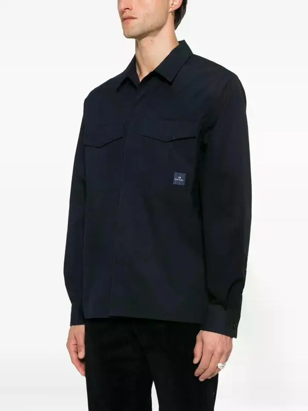 Paul Smith Cotton-nylon Double-pocket Shirt