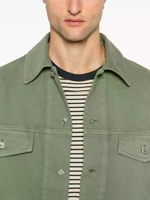 A.p.c. Button-fastening Flap-pocket Jacket