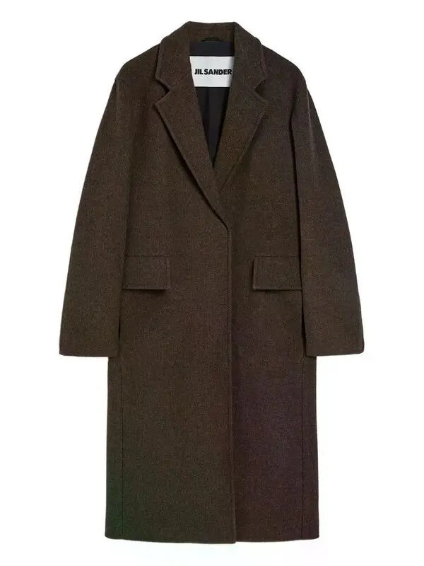 JIL SANDER Mélange-effect Coat