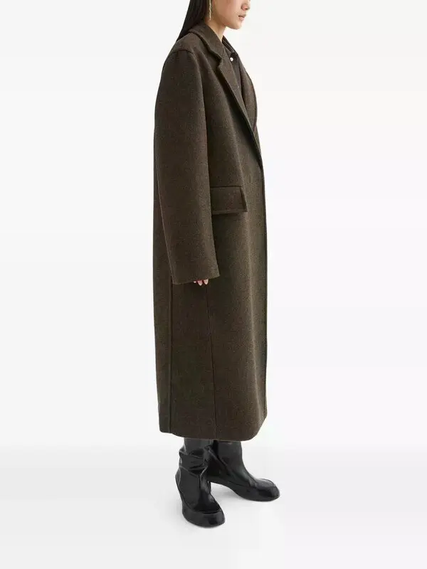 JIL SANDER Mélange-effect Coat