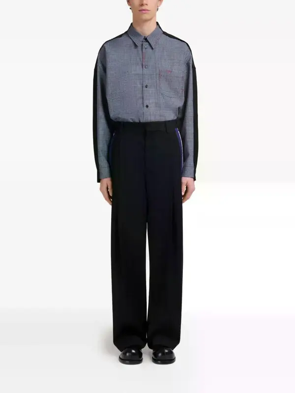 Marni Virgin Wool Straight-leg Trousers