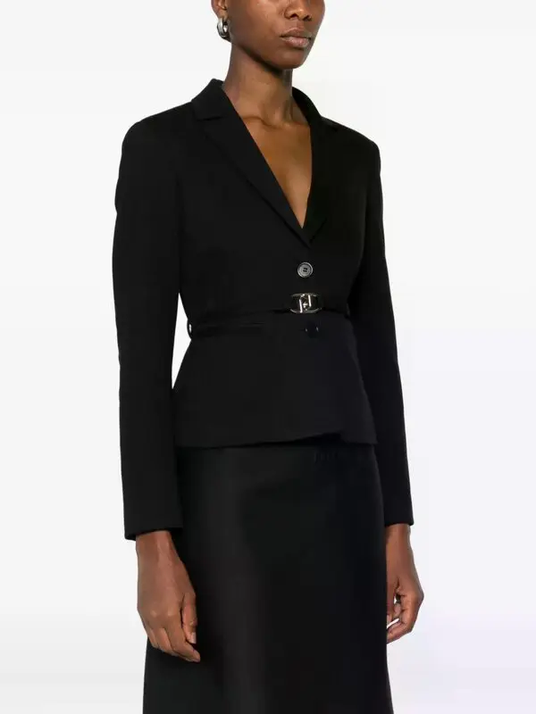 Liu Jo Belted Single-breasted Jacket