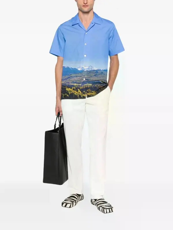 Paul Smith Landscape Print Shirt