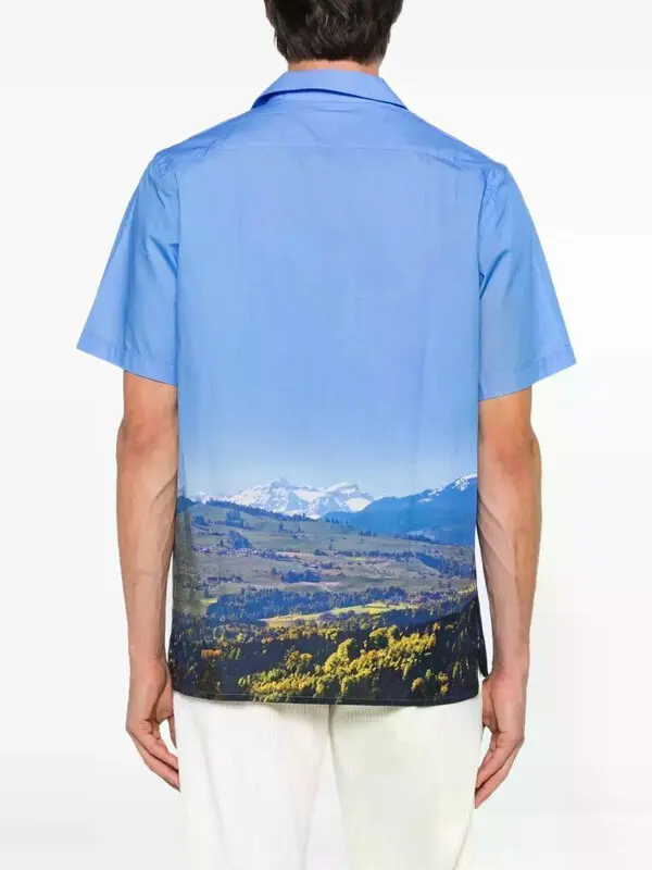 Paul Smith Landscape Print Shirt
