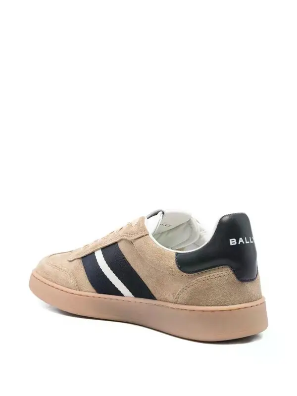 Bally Retro Crest Suede Low-top Sneakers - Brown