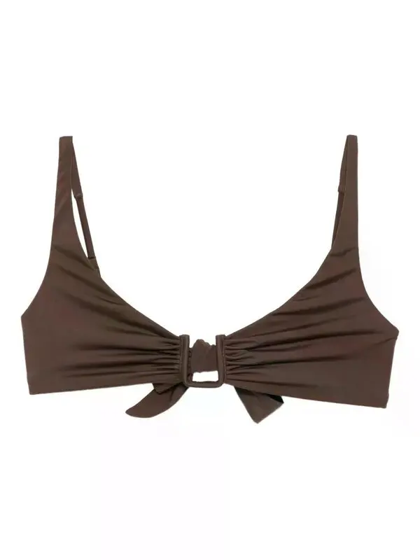 AWAY THAT DAY Palma Bikini Top - Brown