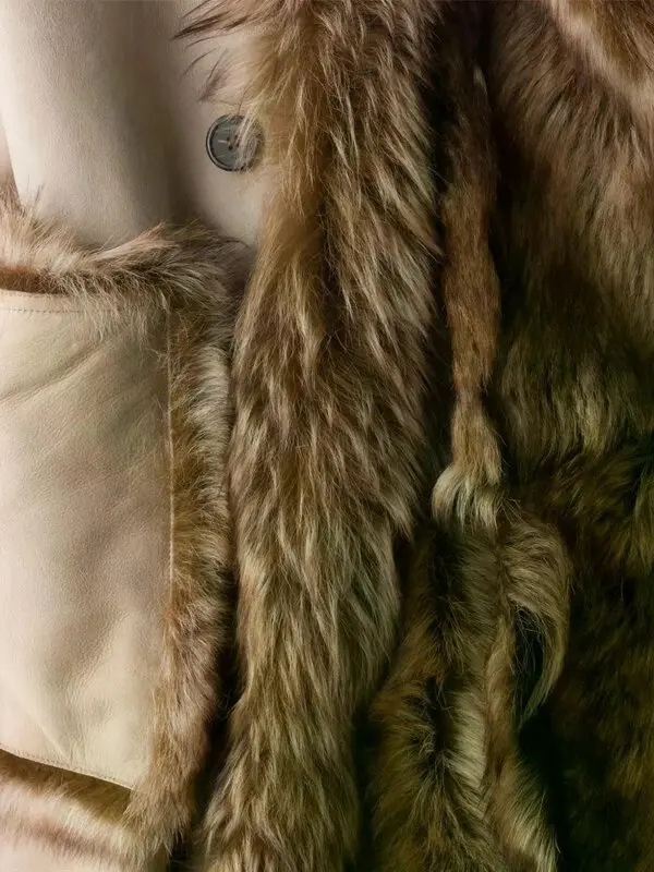Prada Fur-trimmed Patch-pocket Coat