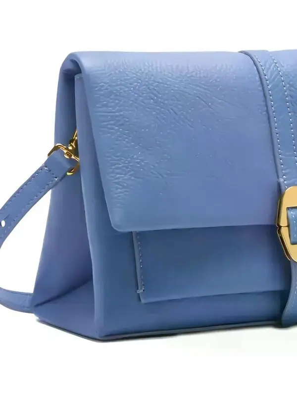 COCCINELLE Buckle-fastening Flap Shoulder Bag - Blue