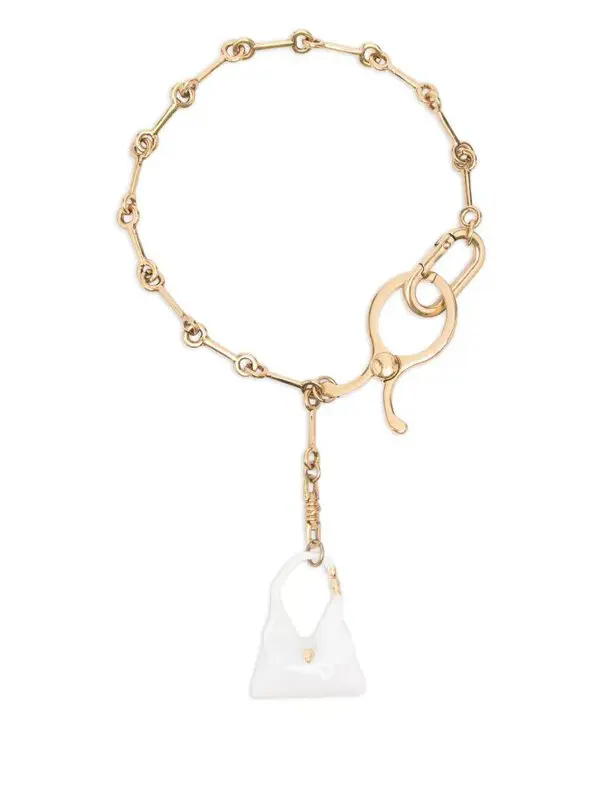 Ermanno Scervino Chain Bag Charm - Gold
