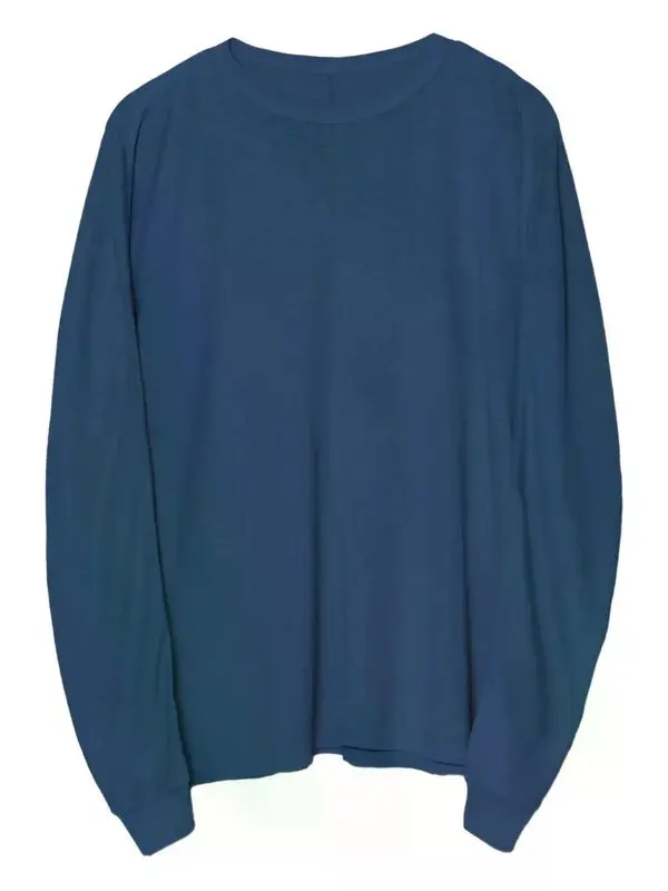 MAHARISHI Long-sleeve Organic-cotton T-shirt - Blue