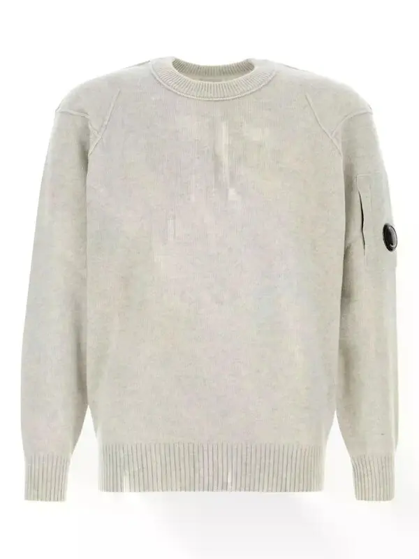 C.P. COMPANY Pocket Sweater - Grey