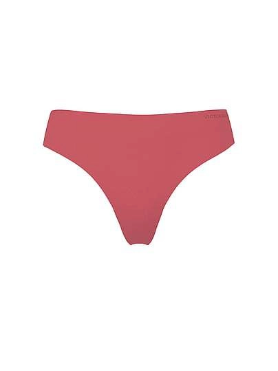 Victoria's Secret Body Victoria Flex Mid-rise Thong Panty - Pink