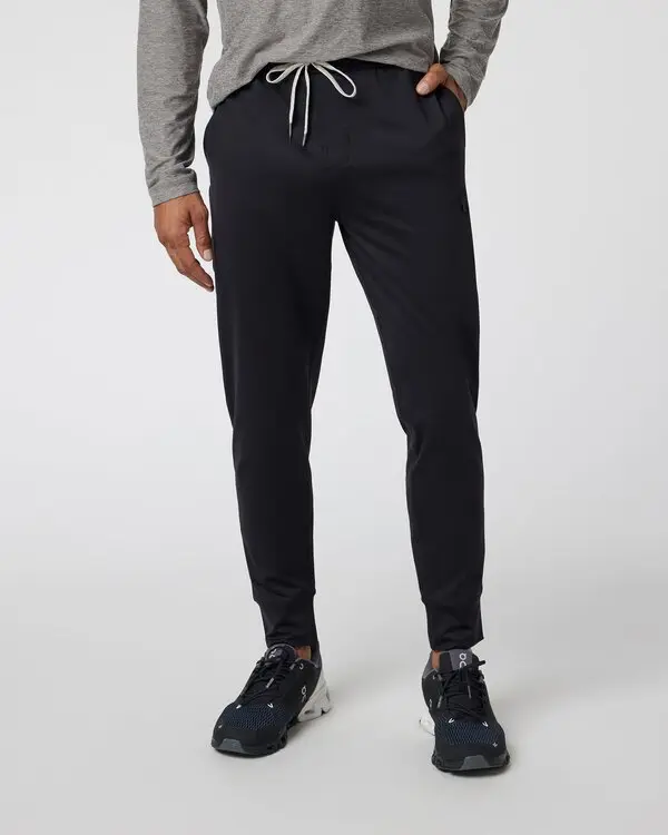 Vuori Sunday Performance Jogger Pants Long - Black