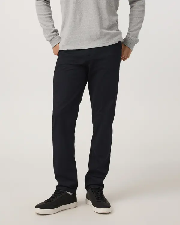 Vuori Meta™ Twill Athletic Slim Pants - Black