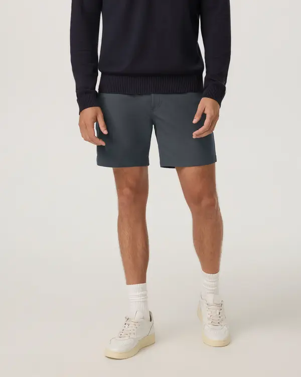 Vuori Meta™ 6" Chino Shorts - Charcoal
