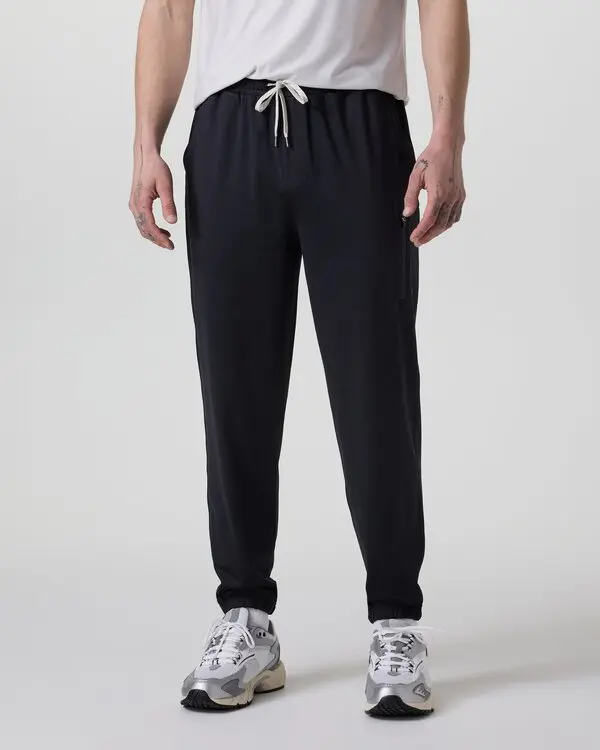Vuori Sunday Performance Sweatpant Long - Black