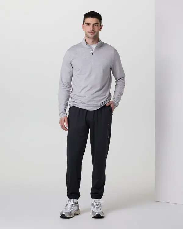 Vuori Sunday Performance Sweatpant Long - Black
