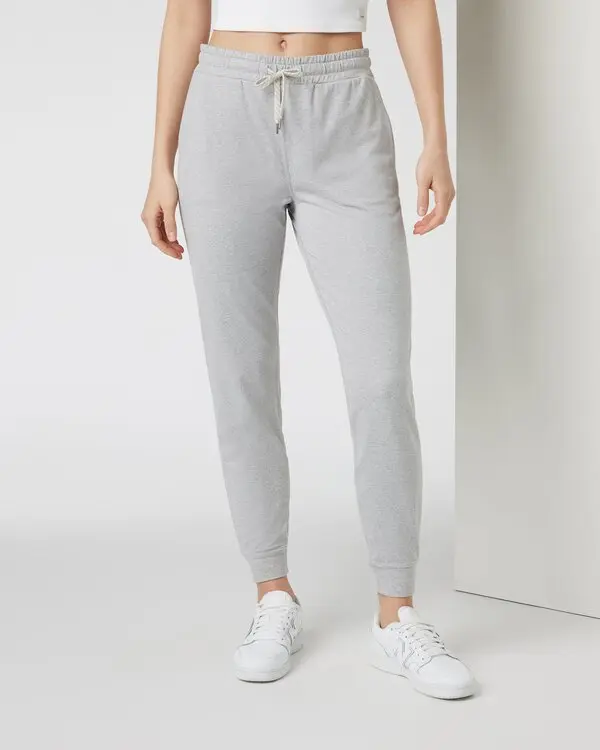 Vuori Performance Jogger Pants Long - Pale Grey Heather