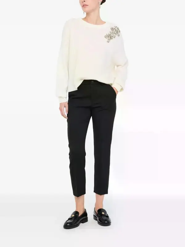 Liu Jo Button-fly Straight Trousers