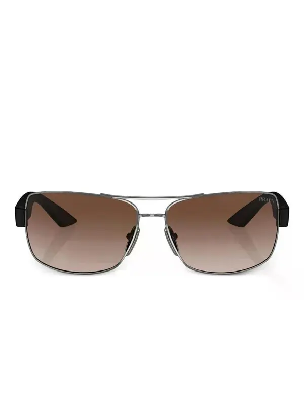 Prada Pilot-frame Sunglasses - Silver
